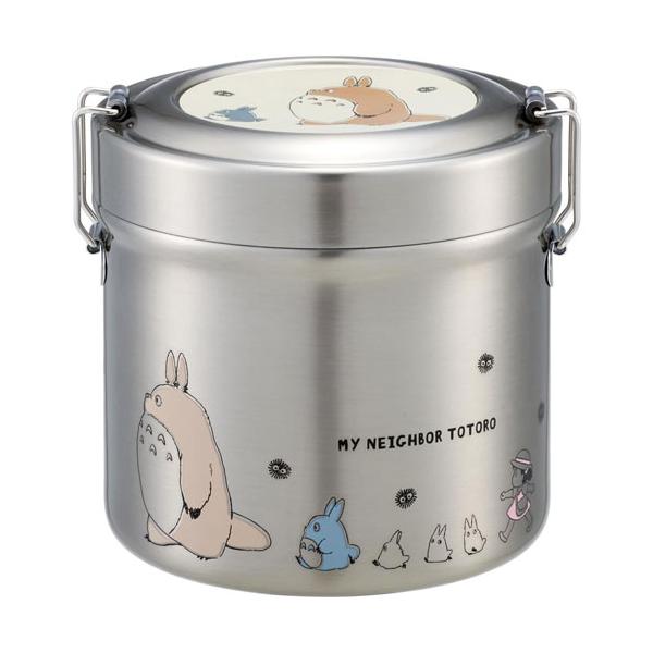 となりのトトロ (行進 スタジオジブリ) お弁当箱 抗菌 真空ステンレスランチボックス 640ml STLB2DXAG 【麺 保温弁当箱 保温ジャー 真空断熱ランチジャー】キッチン用品で国内大手のスケーター株式会社の商品です!シンプルで格好...