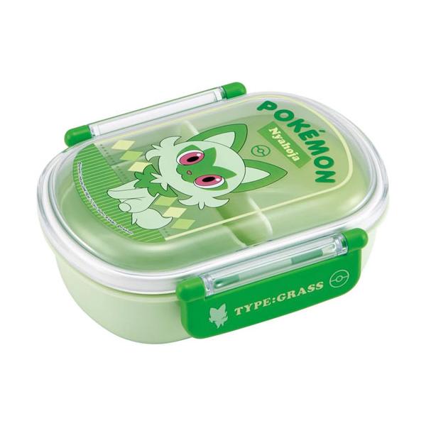 ニャオハ (ポケットモンスター ポケモン) 抗菌 ふわっとフタ タイトランチボックス 360ml お弁当箱 QAF2BAAG 【食洗機対応 電子レンジ対応 給食 遠足 子供用】キッチン用品で国内大手のスケーター株式会社の商品です!ふわっと盛...