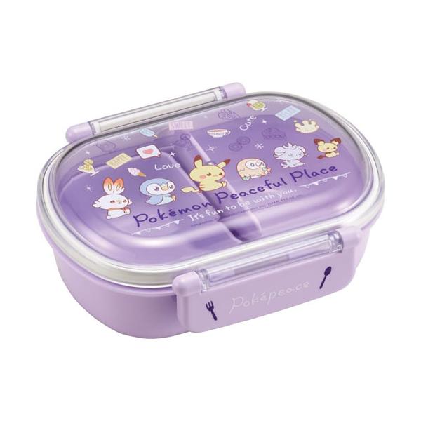 ポケピース (ポケットモンスター ポケモン 24) 抗菌 ふわっとフタ タイトランチボックス 360ml お弁当箱 QAF2BAAG 【食洗機対応 電子レンジ対応 小判型】キッチン用品で国内大手のスケーター株式会社の商品です!ふわっと盛り付...