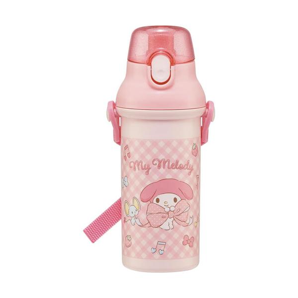 マイメロディ (ビッグリボン) 抗菌 食洗機対応 直飲みワンタッチボトル 水筒 480ml PSB5SANAG 【サンリオ 子供用 軽量 ダイレクトボトル グッズ 雑貨】キッチン用品で国内大手のスケーター株式会社の商品です!食器洗い乾燥機O...