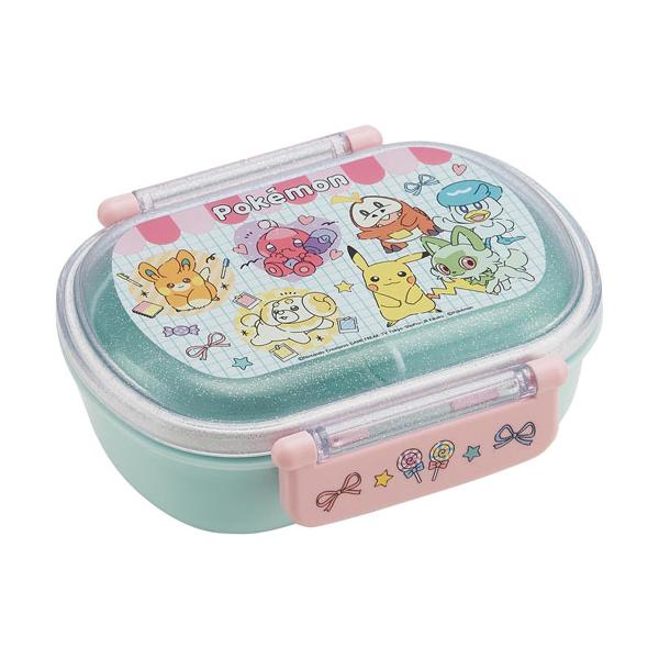 ポケットモンスター (ポケモン ポッピングアップ) 抗菌 ふわっとフタ タイトランチボックス 360ml お弁当箱 QAF2BAAG 【食洗機対応 電子レンジ対応 小判型】キッチン用品で国内大手のスケーター株式会社の商品です!ふわっと盛り付...