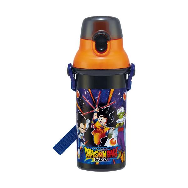 ドラゴンボールダイマ (DAIMA) 抗菌 食洗機対応 直飲みワンタッチボトル 水筒 480ml PSB5SANAG 【子供用 プラスチック製 軽量 ダイレクトボトル グッズ 雑貨】キッチン用品で国内大手のスケーター株式会社の商品です!食器...
