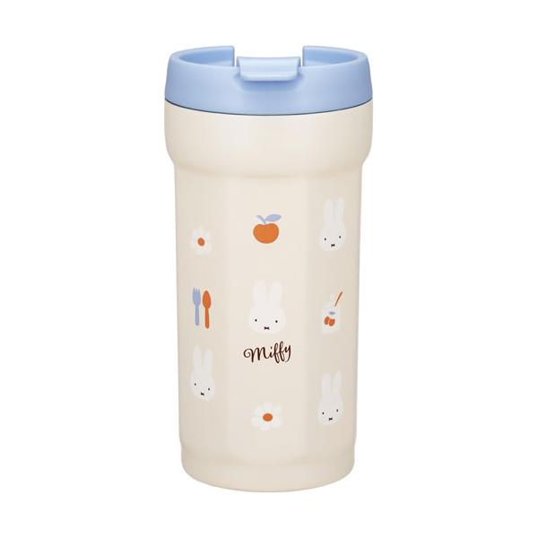 ミッフィー Miffy 八角形 蓋付き真空断熱ステンレスタンブラー 350ml SMVO4 【保温 保冷 フタ付き 結露しない マグボトル コップ タンブラー 水筒】キッチン用品で国内大手のスケーター株式会社の商品です!真空断熱八角形ステン...