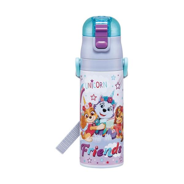 パウ・パトロール (ユニコーン) 水筒 ロック付きワンプッシュダイレクトステンレスボトル 470ml SDC4 【直飲み 保冷ダイレクトボトル グッズ】キッチン用品で国内大手のスケーター株式会社の商品です!ネームプレート付きのショルダーベル...