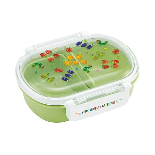 はらぺこあおむし (フルーツパターン) ふわっとフタ タイトランチボックス 360ml お弁当箱 QAF2BA 【食洗機対応 小判型 グッズ 給食 遠足 子供用 大人用】キッチン用品で国内大手のスケーター株式会社の商品です!ふわっと盛り付け...