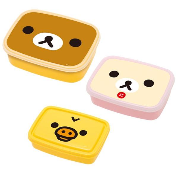 ランチグッズ お弁当箱 入れ子型ランチボックス リラックマ (3 ランチグッズ お弁当箱 入れ子型ランチボックス リラックマ (3
