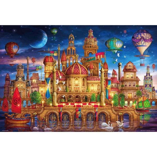 ジグソーパズル 1000ピース シーロ マルケッティ 水上の宮殿 31-506 【アートコレクション Ciro Marchetti ビバリー】有名作家のアートをジグソーパズルでコレクション【シーロ マルケッティ】マルケッティは、世界各国でグ...