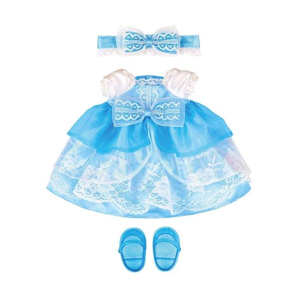 メルちゃん きせかえセット あこがれみずいろドレス 【着せ替え人形用洋服 おにんぎょう用 抱き人形用 水色ドレス お姫様 カメラ めるちゃん パイロットインキ】大きなリボンがとってもかわいい！！レースがいっぱいで上品な水色の、"ちょっぴり"...