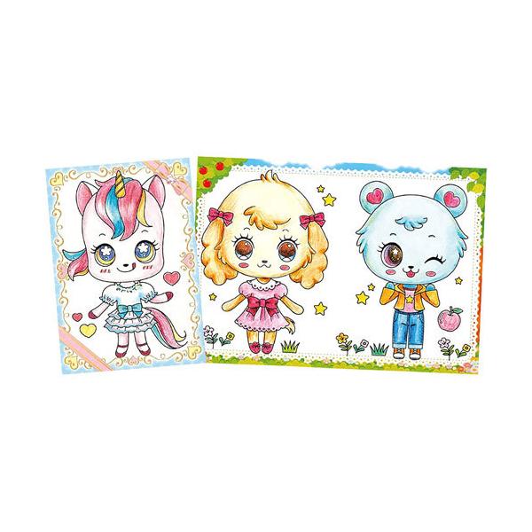 なかよしコレクション 別売りパーツセット かわいいどうぶつセット 【似顔絵 動物セット イラスト 写し絵 パイロットインキ】★本商品を使用するためには、別売りの「なかよしコレクション きほんセット」本体が必要です★かわいいどうぶつがいっぱい...