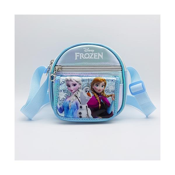 ディズニープリンセス アナと雪の女王 おにぎりショルダーバッグ (パステルブルー) 【水色 ブルー ショルダーポーチ 小物入れ 肩掛けバッグ キッズ グッズ】大人気!アナ雪のおにぎりショルダーバッグです!サイズは通常サイズのポーチにショルダ...