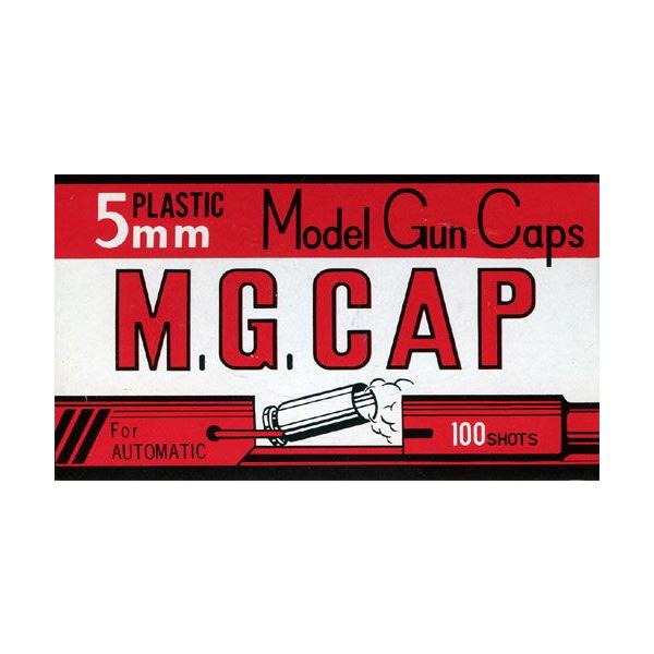 モデルガン専用 キャップ火薬 5mm M.G.CAP 100発入 【MGC 5ミリ モデルガンキャップ MGキャップ 発火モデルガン用 カネコ】モデルガン専用5ミリキャップ火薬です。■内容量：100発■メーカー：カネコ発火 非発火 モデルガ...