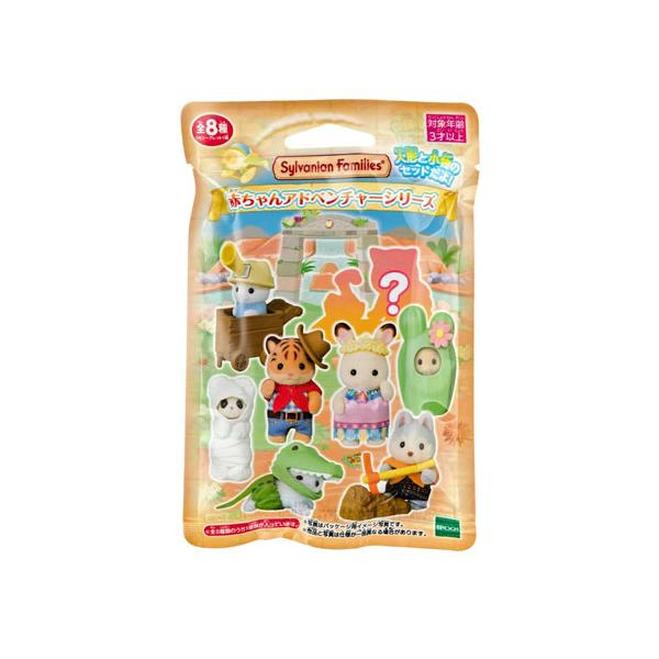 シルバニアファミリー BB-15 赤ちゃんコレクション 赤ちゃんアドベンチャーシリーズ BOX 【1ボックス＝16パック入り】 【あかちゃん 人形 箱買 大人買い】赤ちゃん人形と、アドベンチャーがテーマの小物がセットになった、集めてかわいい...