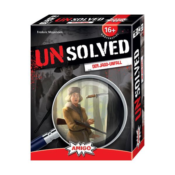 未解決事件 Unsolved カードゲーム ボードゲーム 日本語説明書付属 【アミーゴ ドイツ Amigo社製 メビウスゲームズ ギフト プレゼント 玩具 おもちゃ】こちらの商品はAmigo社 / Frederic Moyersoen作の謎...