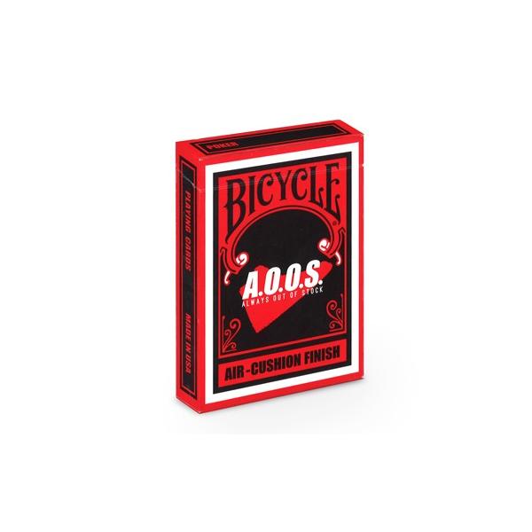 トランプカード バイスクル BICYCLE ALWAYS OUT OF STOCK A.O.O.S 【コラボアイテム AOOS 正規代理店仕入品 バイシクル USプレイングカード社製】ストリート発のジャンルレスなハイクオリティーブランド A...