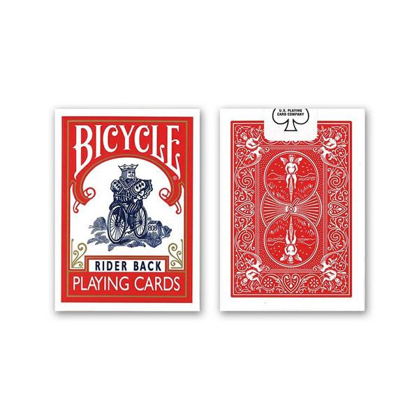 トランプカード バイスクル ライダーバック ポーカーサイズ (赤/レッド) 2024年リニューアル版 【BICYCLE 正規代理店仕入品 手品マジック用品 バイシクル】1885年に誕生したU.S.P.C社の看板カードで、誕生以来100年以上...