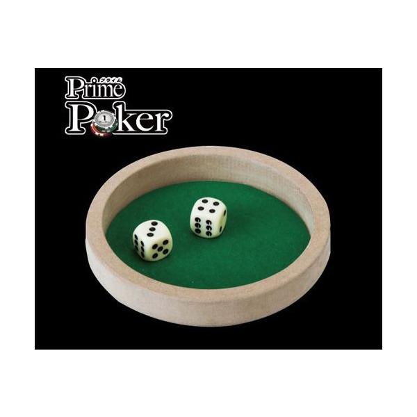 プライムポーカー ダイストレイ S 【サイコロトレーセット ボードゲーム・カードゲーム等用 ジーピー GP 】ダイスを転がしても散らばらないあらゆるゲームに使える便利なダイストレイ。ダイス２個付き！【セット内容】・ダイストレイ×1・ダイス(...