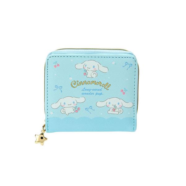 サンリオ キッズウォレット シナモロール(シナモン) (お財布) 126012 【ブルー ファスナー付き カードケース コインケース コンパクト 子供用 グッズ】★株式会社サンリオ 社製・サンリオ オリジナルの公式グッズ★サンリオの正規卸ル...