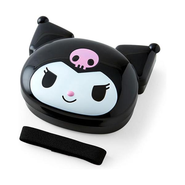 サンリオ フェイス形ランチボックス クロミ お弁当箱 (320ml 中子付き お名前シール ランチベルト) 631477 【電子レンジ対応 グッズ 雑貨 ギフト プレゼント】★株式会社サンリオ 社製・サンリオ オリジナルの公式グッズ★サンリ...