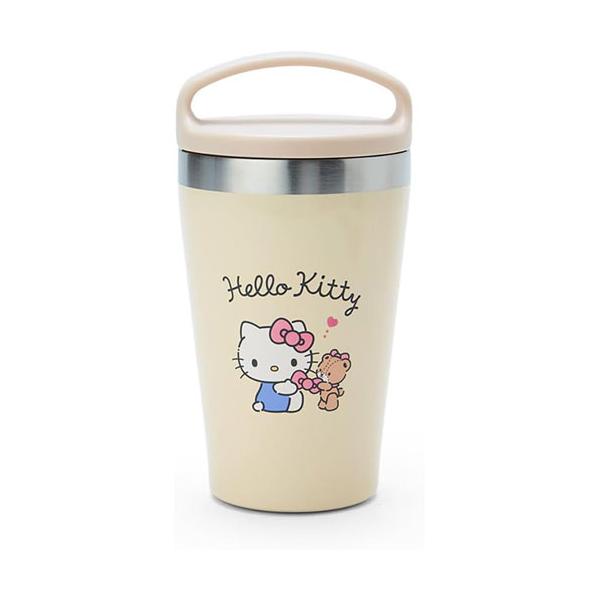 サンリオ ハンドル付きステンレスタンブラー ハローキティ (330ml 保温 保冷) 951587 【蓋付き 真空ステンレスマグカップ コップ グッズ 雑貨 プレゼント】★株式会社サンリオ 社製・サンリオ オリジナルの公式グッズ★サンリオの...