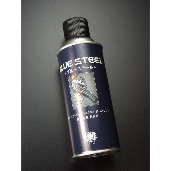 CAROM SHOT ブルースチール ケミカルカラースプレー 【THE BLUE STEEL エアガン モデルガン 塗装 キャロムショット】本品はエアソフトガンや、モデルガンのために開発された極めて高純度なガンブルースプレーです。リアルな銃...