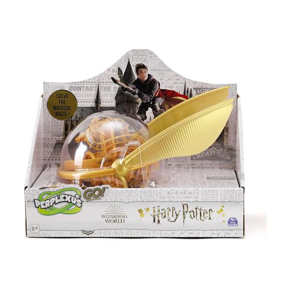 パープレクサス ゴー ハリー・ポッター PERPLEXUS GO Horry Potter 【金のスニッチ型 ボール型立体パズル 球体型パズル 3D立体迷路 Spin Master】ハリー・ポッターの世界観を楽しみながら遊べる、立体迷路パズ...