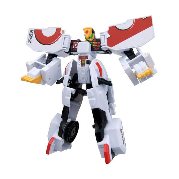 ユニトロボーン ユニトロボ ピザーラポリスモーターサイクル (変形合体ロボット 2体セット) 【白バイ 警察 フィギュア 人形 本体 誕生日 プレゼント 玩具】合体ソングをきっかけに合体！瞬間変形！身近にあるあらゆるモノが”アリエナイ合体”...