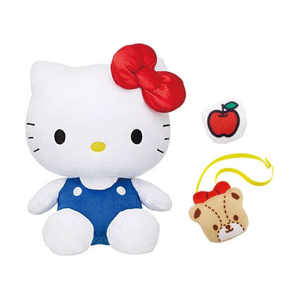 いつでもなかよし♪おしゃべりハローキティ ぬいぐるみ 【人形 本体 歌う 笑う お返事 グッズ 雑貨 誕生日 クリスマス プレゼント ギフト 玩具 おもちゃ】たくさんおしゃべりしてくれるハローキティのぬいぐるみです。収録されているセリフは6...