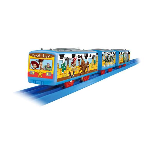 プラレール トイ・ストーリー5 ラッピングトレイン ウッディ 【ディズニー トイストーリー TOY STORY 電車 列車 本体 鉄道玩具 誕生日 プレゼント 玩具】『トイ・ストーリー5』に登場するウッディたちがデザインされた、プラレールオ...