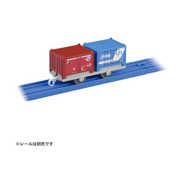 プラレール KF-05 JR貨物20G・30A形コンテナ 【車両単品(1両) 貨物車 電車 鉄道玩具 タカラトミー】JR貨物のコンテナがプラレールに登場です。コンテナを取り外して積み下ろし遊びが楽しめます。●JR貨物のコンテナがモデル●手転...