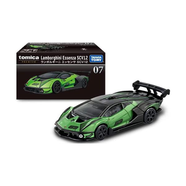 トミカプレミアム No.07 ランボルギーニ エッセンサ SCV12 【自動車 ミニカー 本体 タカラトミー】ランボルギーニ エッセンサ SCV12がトミカプレミアムになって登場!エンブレムなども忠実に再現■スケール　1/70■対象年齢 6...