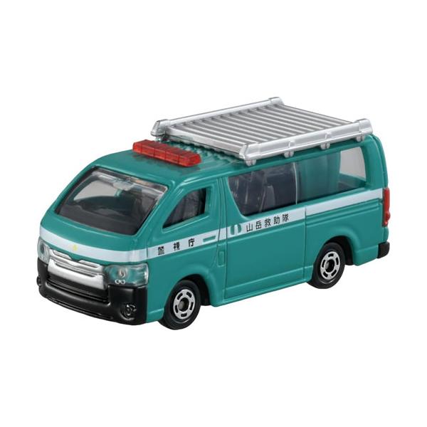 トミカ No.89 山岳救助車 【ミニカー サック箱 自動車 警視庁 緊急車両 救急車 タカラトミー】「山岳救助車」が、トミカになって登場です。■アクション:サスペンション■対象年齢 3歳以上■メーカー：タカラトミー(TAKARA TOMY)
