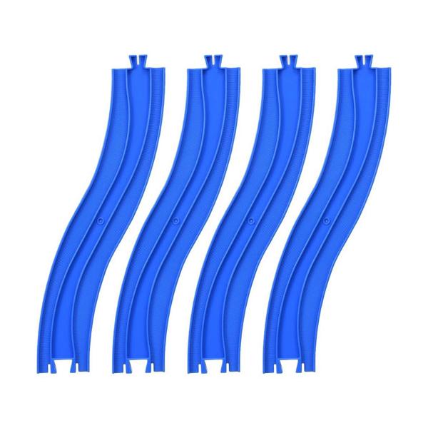 プラレール R-29 S字レール 【レール部品 線路 電車 鉄道 列車 誕生日 プレゼント 玩具 おもちゃ】ゆるやかなカーブの走行や、島式ホームなどのレイアウトを楽しむことができるレールです。直線レール１本と同じ長さで複線幅間を平行移動でき...