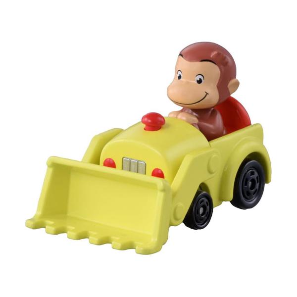ドリームトミカ No.162 おさるのジョージ 【ホイールローダー 建機 ミニカー 本体 自動車 誕生日 クリスマス プレゼント ギフト 玩具 おもちゃ】ドリームトミカに「おさるのジョージ」が登場!おもちゃのホイールローダーに乗ったジョージ...