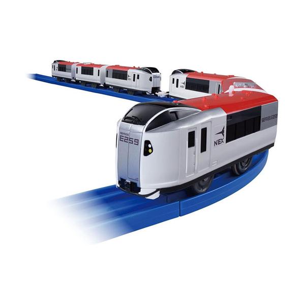 プラレール E259系成田エクスプレス 専用連結セット (6両セット) 【特急 車両セット 本体 電車 鉄道玩具 タカラトミー 玩具 プレゼント】E259系成田エクスプレスがシルバー基調のカラーで登場です。車両は専用連結仕様ですぐに6両連結...