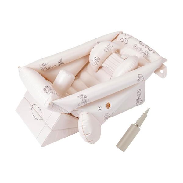 3WAY へんしんやわらかベビーバス くまのプーさん 【ベビーチェア シャワーチェア 赤ちゃん 出産祝い 新生児  沐浴用ベッドサポート】新生児の「沐浴」から2歳頃まで。ベビーバスがベビーチェアにへんしん！3WAYに簡単変形で長く使えるくま...