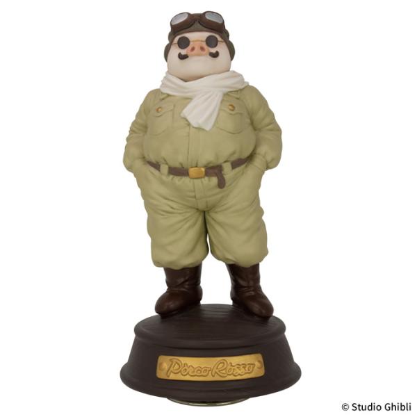 紅の豚 磁器オルゴール 飛行機服 ポルコロッソ (曲名:さくらんぼの実るころ) 【スタジオジブリ 人形 フィギュア 模型 ミニチュア 置物 インテリア グッズ】磁器オルゴールにポルコ・ロッソが登場！ポルコロッソの磁器製のオルゴールです。 お...