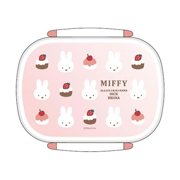 miffy ミッフィー お弁当箱 ランチボックス 270ml お弁当箱 (ケーキ柄) BW25-5 【電子レンジ対応 グッズ 雑貨 ディックブルーナ スクエア】ディック・ブルーナが描いた 絵本の主人公「ミッフィー」からとってもかわいいランチ...