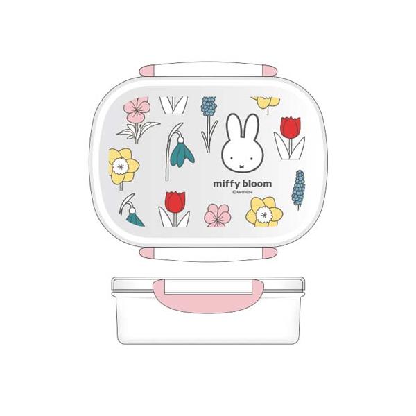 miffy ミッフィー お弁当箱 ランチボックス 270ml お弁当箱 (花柄) BS26-43 【電子レンジ対応 グッズ 雑貨 うさぎ ウサギ ディックブルーナ スクエア】ディック・ブルーナが描いた 絵本の主人公「ミッフィー」からとっても...