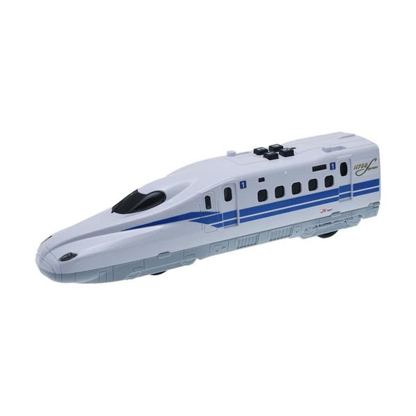 トイコー サウンドトレイン新幹線N700S フリクションカー 【東海道新幹線 ミニカー フィギュア 手転がし 誕生日 クリスマス プレゼント ギフト 玩具】ボタンを押すと2023年7月から使用されている「会いに行こう」の車内チャイムやのぞみ...
