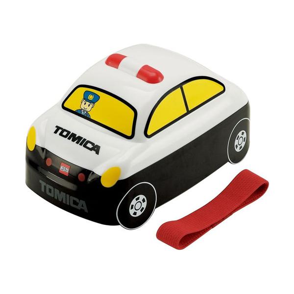 立体トミカ弁当箱 パトカー型 お弁当箱 二段 DLB4 【車型 ランチボックス 小学生 幼稚園 保育園 学校 遠足 子供用 キッズ スケーター】キッチン用品で国内大手のスケーター株式会社の商品です!パトカーのかたちの手のひらサイズのお弁当箱...
