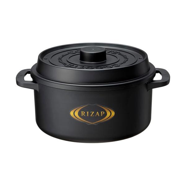 ライザップ RIZAP共同開発 ココット風 電子レンジ 用 鍋 1.6L (レシピ付属) 【ダイエット レンジ調理 電子レンジ調理器 調理機 電子レンジ調理器具】キッチン用品で国内大手のスケーター株式会社の商品です!＼ボディメイクのプロRI...