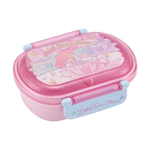 リトルルインスターズ (キラキラ遊園地 キキララ) 抗菌 ふわっとフタ タイトランチボックス 360ml お弁当箱 QAF2BAAG 【サンリオ 食洗機対応 小判型】キッチン用品で国内大手のスケーター株式会社の商品です!ふわっと盛り付けが出...