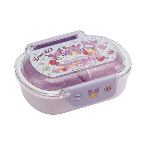 クロミ (Fancy Snacks Sweets サンリオ) 洗いやすいキッズランチボックス 360ml お弁当箱 QTAF2BA 【食洗機対応 小判型 グッズ雑貨 給食 遠足 子供用 大人用】キッチン用品で国内大手のスケーター株式会社の商...