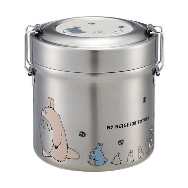 となりのトトロ (行進 スタジオジブリ) お弁当箱 抗菌 真空ステンレスランチボックス 600ml STLB1AG 【麺 保温弁当箱 保温ジャー 真空断熱ランチジャー】キッチン用品で国内大手のスケーター株式会社の商品です!【保温・保冷効果の...