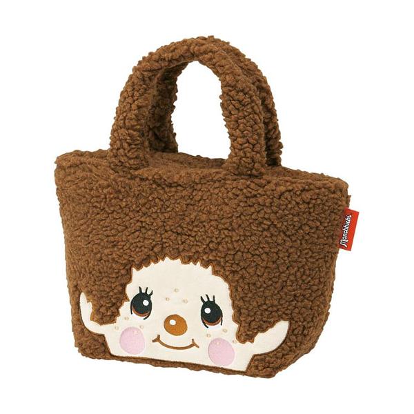 モンチッチ ボア生地 保冷 保温 ランチバッグ トートバッグ お弁当袋 KBOB2 【ランチボックス お弁当箱入れ アルミ蒸着 大容量 給食 スケーター】キッチン用品で国内大手のスケーター株式会社の商品です!ボア生地のランチバッグ！内側は保...