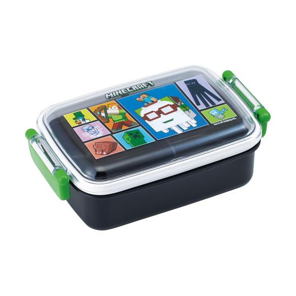 マインクラフト (Minecraft 26) ふわっとフタ タイトランチボックス お弁当箱 450ml RBF3AN 【マイクラ 給食 学校 食洗機対応 電子レンジ対応】キッチン用品で国内大手のスケーター株式会社の商品です!ふわっと盛り付け...