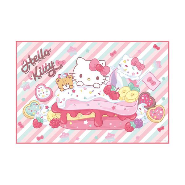 ハローキティ (Fancy Snacks Sweets サンリオ) レジャーシート Sサイズ (60×90cm) VS1 【子供 遠足 旅行 コンパクト 一人用 こども 薄手 防水 グッズ 雑貨 スケーター】キッチン用品で国内大手のスケータ...