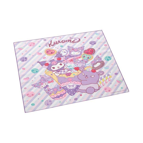クロミ (Fancy Snacks Sweets サンリオ) ランチクロス ランチョンマット 風呂敷 KB4SN 【お弁当包み 学校 幼稚園 保育園 給食 遠足 キャラクター グッズ 雑貨 スケーター】お弁当箱を包んだり、敷いたり、しわにな...