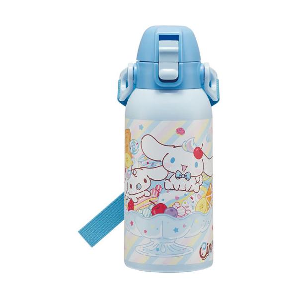 シナモロール (Fancy Snacks Sweets サンリオ) ワンプッシュ直飲み水筒 600ml 保冷 STCH6 【シナモン 軽量 ダイレクトステンレスボトル 子供用 遠足 学校】キッチン用品で国内大手のスケーター株式会社の商品です...