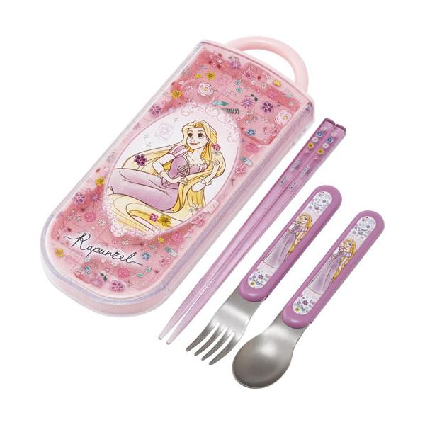 ディズニープリンセス 塔の上のラプンツェル 26 食洗機対応 スライド式トリオセット (箸 フォーク スプーン ケース お名前シール付属) TACC2 【おはし 給食】キッチン用品で国内大手のスケーター株式会社の商品です!食器洗い乾燥機OK...
